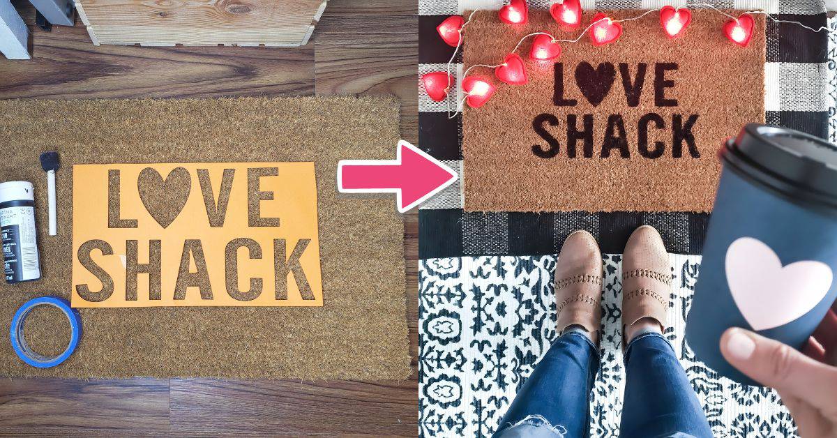 Valentine’s Day Welcome Mat DIY (Free SVG) - Simple Made Pretty (2026)