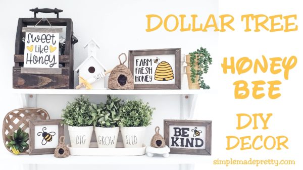 10 Diy Dollar Store Bee Decorations Simple Made Pretty 2026
