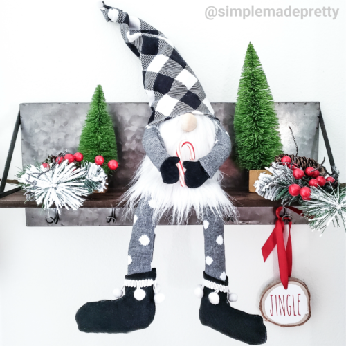 How to Make Sock Gnomes with Arms and Legs (Dollar Tree DIY)s - Simple ...