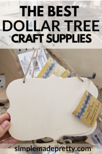 100+ Best Dollar Tree Crafter's Square Supplies - Simple Made Pretty