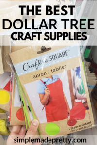 100+ Best Dollar Tree Crafter's Square Supplies - Simple Made Pretty