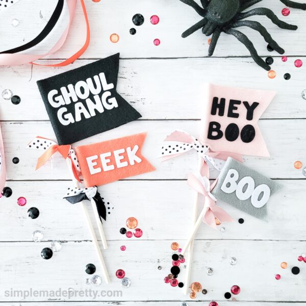DIY Halloween Boo Basket Flags - Simple Made Pretty (2026)