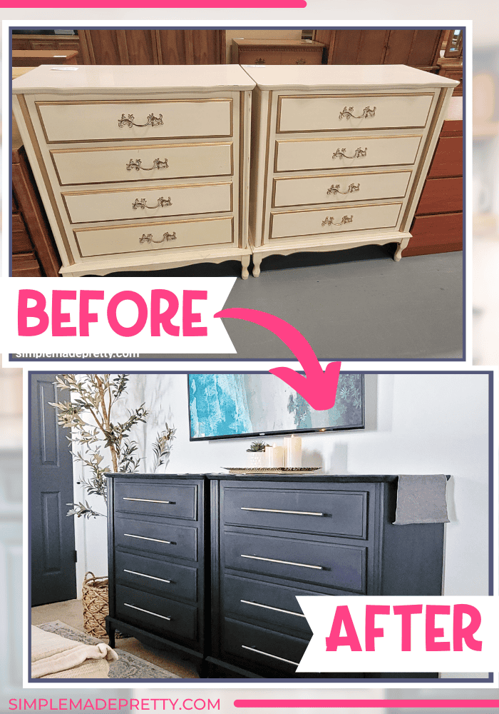 Sophisticated Dresser Thrift Store DIY Makeover - Simple Made Pretty (2024)