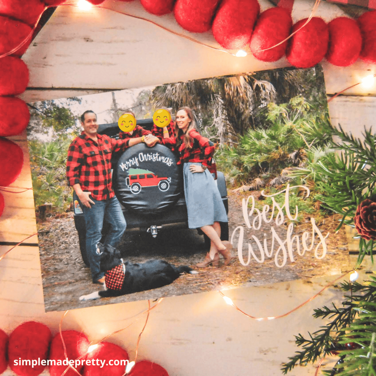 10 Easy Family Christmas Photo Ideas & Tips to DIY - Simple Made Pretty ...