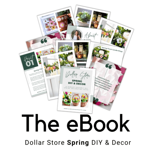 Dollar Store Seasonal DIY Decor eBook - Spring, Summer, Fall, Winter ...