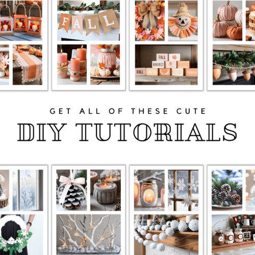 Dollar Store Seasonal DIY Decor eBook - Spring, Summer, Fall, Winter ...