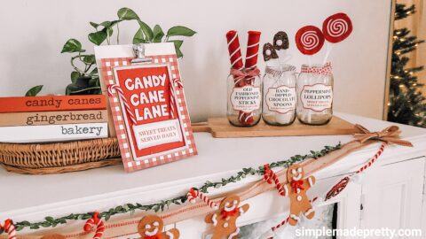 Candy Cane & Gingerbread DIYs Everyone’s Making This Year - Simple Made ...