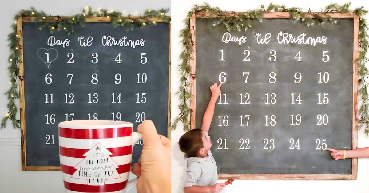 10 Easy Christmas Countdown Calendar Ideas (DIY Advent Calendars Kids ...