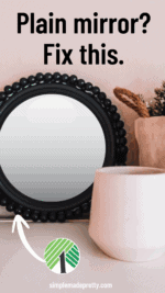 I Made 5 Decor Pieces from One Dollar Tree Round Mirror (High-End DIY ...